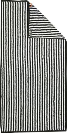 Done Duschtuch DAILY SHAPES STRIPES Bright White/Black, one size