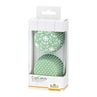 RBV BIRKMANN Birkmann Cupcake-Papierf&ouml;rmchen Lovely Blossom, &Oslash; 7 cm, 48 STK