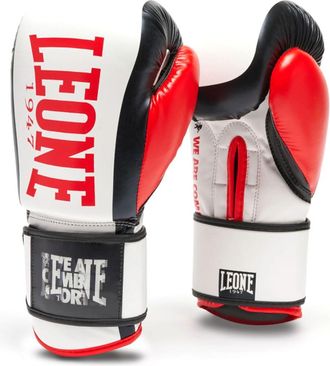 LEONE 1947 Boxhandschuhe Logo Wacs 10 OZ, Weiß