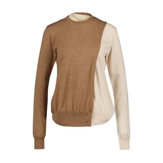 Colville Wollpullover mit Kontrastpanel - - Knitwear - Damen - Mehrfarbig - L
