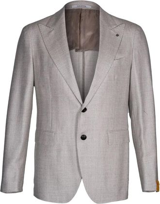 Tagliatore Homme, Vestes, Gris, Taille: S Veste Monopetto