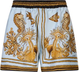 La DoubleJ Femme, Shorts, Multicolore, Taille: 38 FR Pull Up Shorts