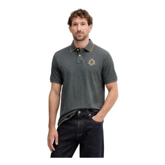 Hackett Baumwoll-Polohemd - - Tops - Herren - Grau - S