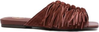 Ash Ash, Femme, Chaussures, Brun, Taille: 41 EU Brigitte Suede Slippers