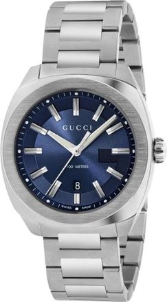 Gucci Klassische Analoguhr mit Datumsanzeige - - Accessories - Herren - Blau - ONE SIZE