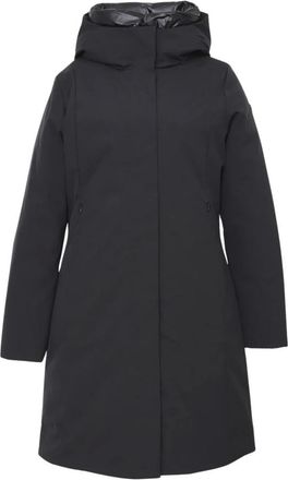 Canadian Femme, Manteaux, Noir, Taille: 38 FR Parka &agrave; Capuche