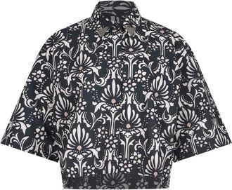 Pinko Pinko, Femme, Blouses et Chemises, Noir, Taille: 36 FR Camicia Pescara