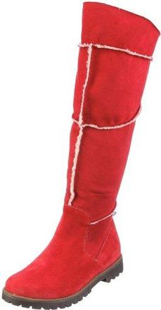 Tommy Hilfiger Eddie 6, Bottes Fille - Rouge - Rot/Passion, 30 EU