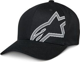 Alpinestars Share Hat Baseball Cap Sport Stretch Fit Casquette, Noir, L/XL Homme