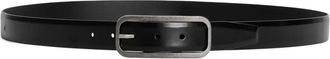 Dolce & Gabbana Gürtel mit eckiger Schnalle - Schwarz