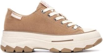 Refresh Sneakers Femme Taupe - Chaussures Confortables et polyvalentes - Mode d&eacute;contract&eacute;e - Mod&egrave;le 17307904 (Taille38)