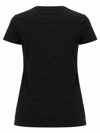 Moncler Logo Cotton T-Shirt - Black