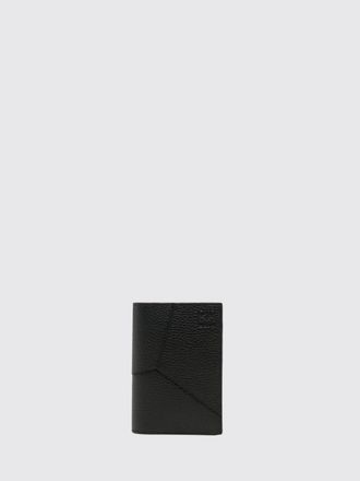 Loewe Bifold-Kartenetui von aus genarbtem Leder mit Logopr&auml;gung und f&uuml;nf F&auml;chern