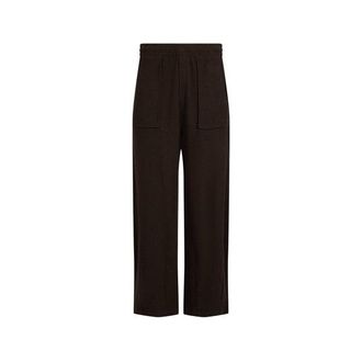 Maison Kitsun&eacute; Pantalon large taille haute