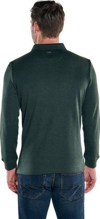 Engbers Langarm-Poloshirt Herren Langarm-Shirt mit Polokragen, Petrolgruen
