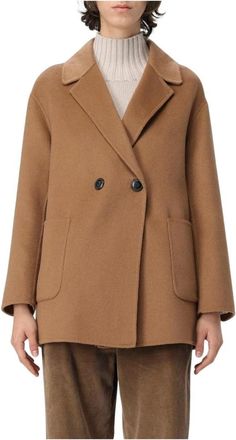 Hanita Damen, Mäntel, Braun, MGröße