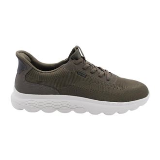 Geox Homme, Chaussures, Vert, Taille: 40 EU Baskets Élégantes Saluzzo