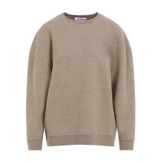 Max Mara Femme, Pulls, Beige, Taille: 36 FR Tricot &agrave; col rond
