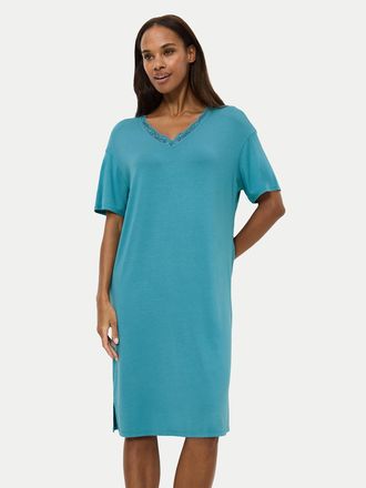 Triumph Nachthemd Timeless Sensuality 10222628 Türkisfarben Relaxed Fit