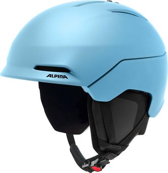 Alpina NAX - sicherer, perfekt klimatisierter und komfortabler Skihelm f&uuml;r Erwachsene, mit waschbarem Innenfutter - Smoke-Blue matt - S (51-55 cm)