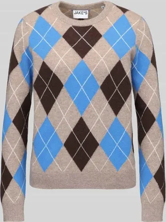 Jake*s Casual Regular Fit Pullover aus reinem Kaschmir
