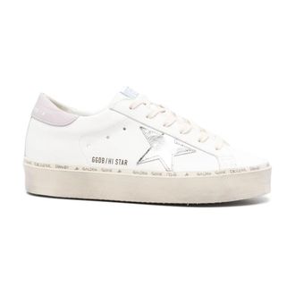 Golden Goose Rosa Hi Star Leder Sneakers - - Shoes - Damen - Rosa - 38 EU