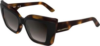 Karl Lagerfeld Femme, Accessoires, Multicolore, Taille: 53 MM Lunettes de soleil
