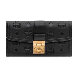 MCM Mcm, Femme, Accessoires, Noir, Taille: ONE Size Tracy Chain Wallet