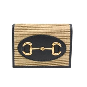 Gucci Portefeuille en toile Pre-owned - Femme - Pre-owned - Beige - Taille: ONE Size