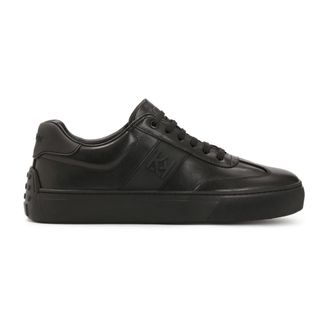 Kazar Schwarze Ledersneaker mit Gummi an der Ferse - - Shoes - Herren - Schwarzk - 42 EU