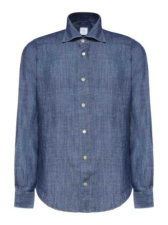 Eleventy Hemd - Blau
