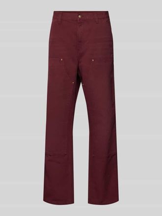 Carhartt Work in Progress Stoffhose mit Eingrifftaschen