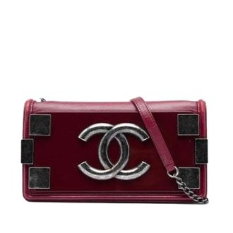 Chanel Sac bandouli&egrave;re vintage doccasion - Femme - Pre-owned - Rouge - Taille: ONE Size