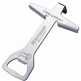Westmark 105-62270 Schraubdeckel&ouml;ffner Vacumex, Chrome