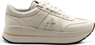 Premiata Femme, Chaussures, Beige, Taille: 38 EU Bethcoin Baskets