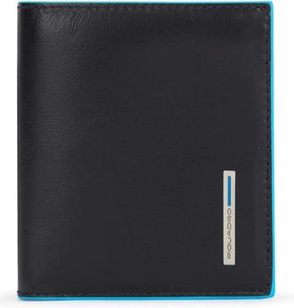 Piquadro Homme, Accessoires, Noir, Taille: ONE Size Portefeuille homme vertical avec porte-monnaie