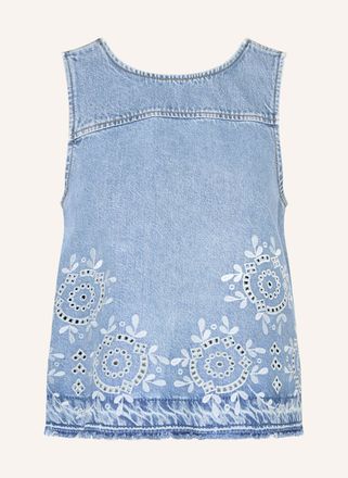 Ganni Jeanstop beige