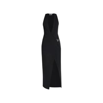 The Attico Femme, Robes, Noir, Taille: 32 FR Robe sans Manches