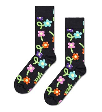 Happy Socks BALLOON FLOWER SOCK (DE/NL/SE/PL, Numerisch, 41, 46, Regular, Regular, MEHRFARBIG)