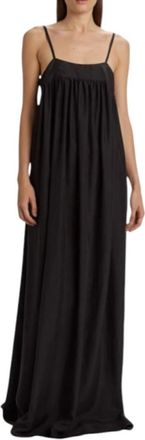 PDR Phisique Du Role Femme, Robes, Noir, Taille: 36 FR Robe longue &agrave; fines bretelles et au dos