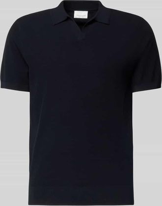 Profuomo Regular Fit Poloshirt aus Lyocell-Mix mit Seiden-Anteil
