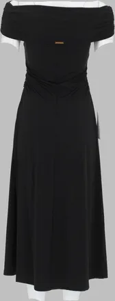 Michael Michael Kors Knotted Draped Dress - Black