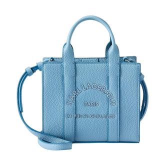 Karl Lagerfeld Femme, Sacs, Bleu, Taille: ONE Size Cabas Villa La Vigie