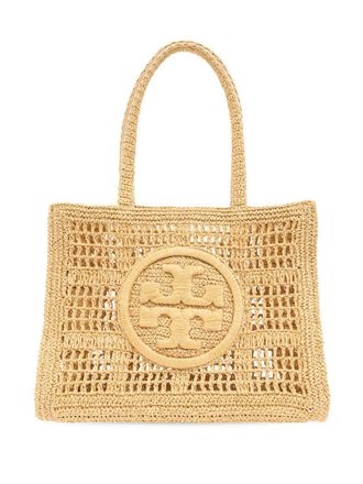 Tory Burch petit sac Ella en crochet - Tons neutres