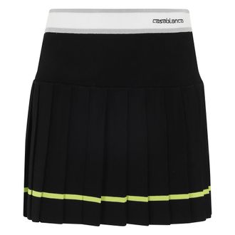 Casablanca Gestreifter Faltenrock - - Skirts - Damen - Schwarzk - S