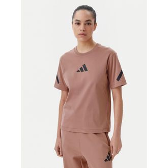 adidas T-Shirt Z.N.E. JC9311 Rosa Regular Fit