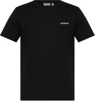 Off-white Homme, Tops, Noir, Taille: M T-shirt avec logo imprim&eacute;