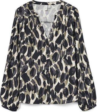 Vero Moda Langarmbluse VMFANINI L/S SHIRT WVN BTQ GA