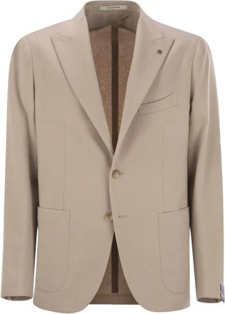 Tagliatore Homme, Vestes, Beige, Taille: XL Veste en cachemire