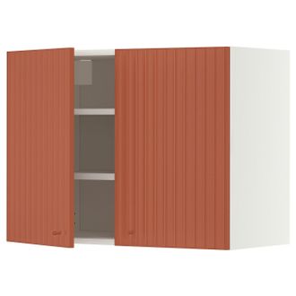 IKEA METOD Wandschrank mit B&ouml;den und 2 T&uuml;ren